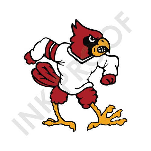 Cardinals Svg Cardinal Svg Cardinal Mascot Logo School - Etsy