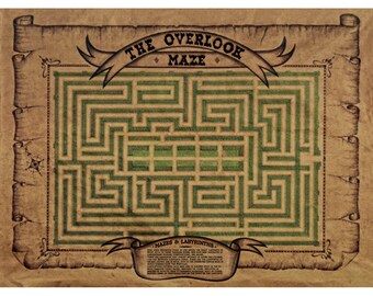 The Shining Hedge Maze - Etsy UK