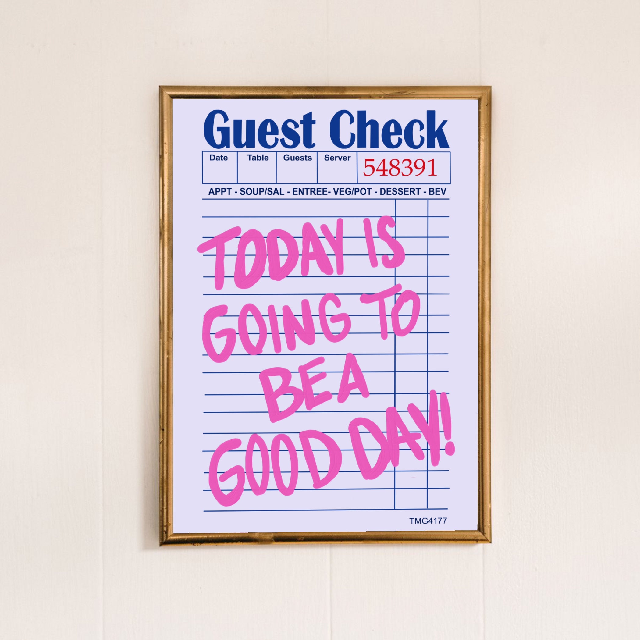 Today is Going to Be a Good Day Print College Dorm Posters - Etsy