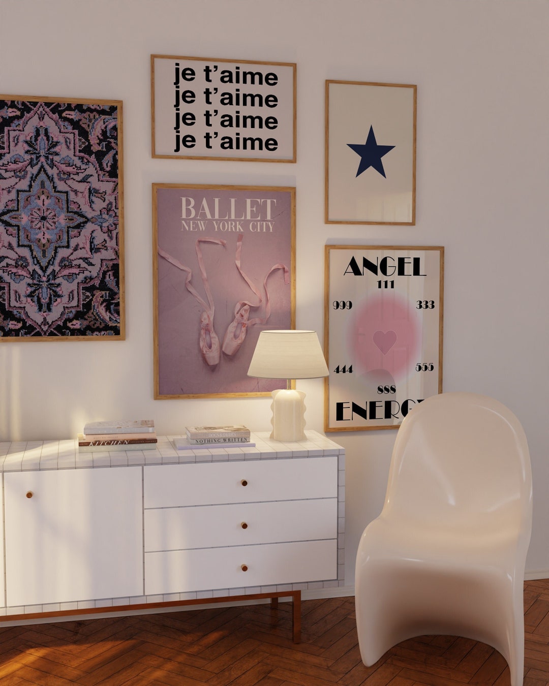 Aesthetic Room Decor, Ballet Poster, Angel Number, Star Print, 70's ...