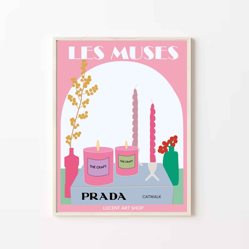 Les Muses Art Print Les Muses Aesthetic Poster Gallery Wall Etsy