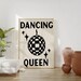Dancing Queen Print Retro Wall Decor Cute Prints Aesthetic - Etsy