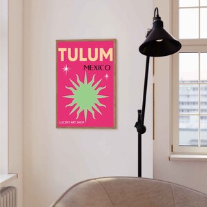 Tulum Poster, Mexico Print, Boho Prints, Graphic Art, Wall Art, Gallery ...