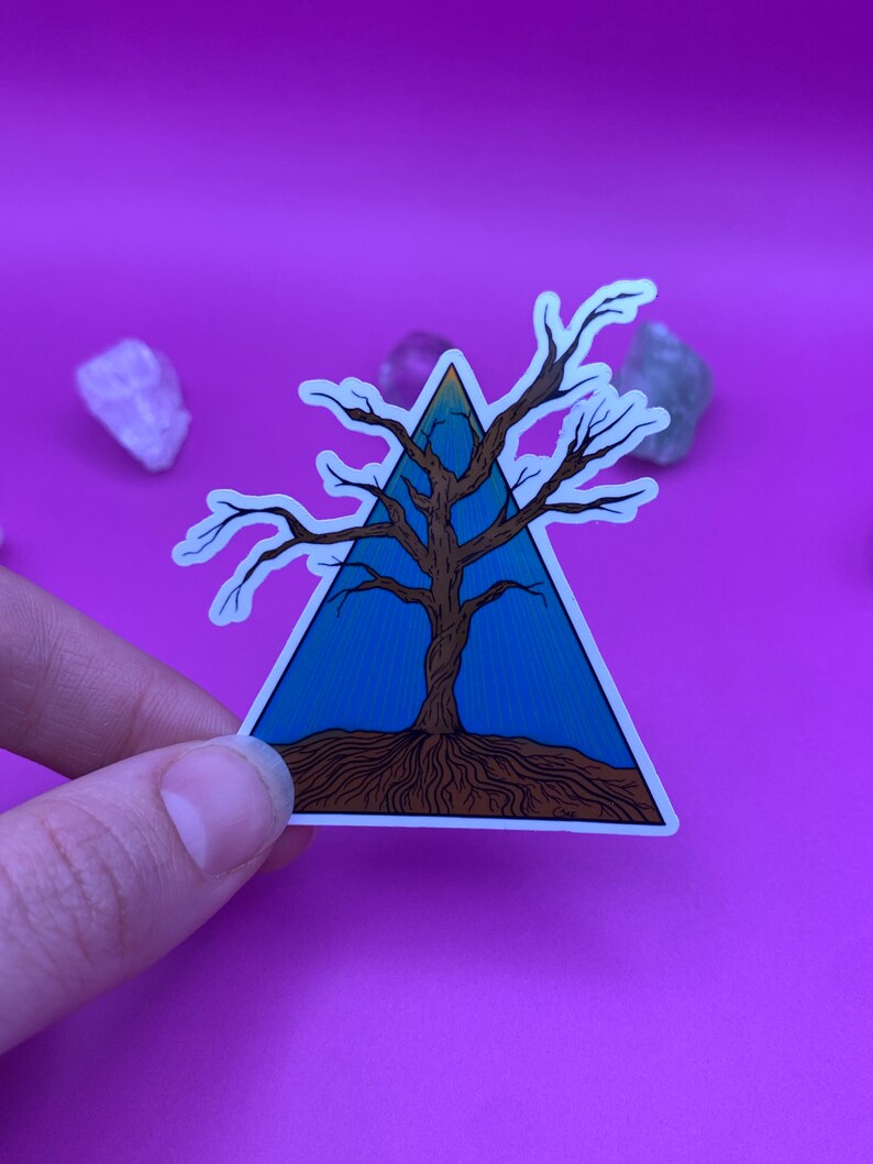 TREE STICKER | Water Proof Laptop Decal, Phone Decal, Crafts ...