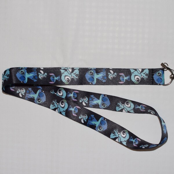 Stitch Id Lanyard - Etsy