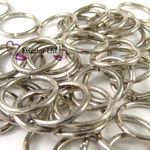 14mm Open Jump Rings MNO14 - Etsy UK