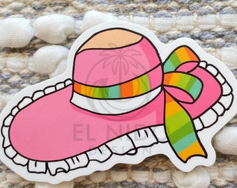 Best Friend Hat Decal - Etsy