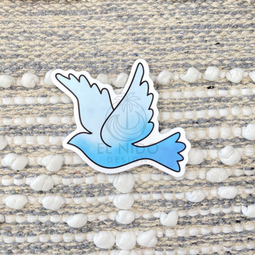 Blue Bird Vinyl Sticker, Best Friend Gift, Laptop Decals, Cute Stickers ...
