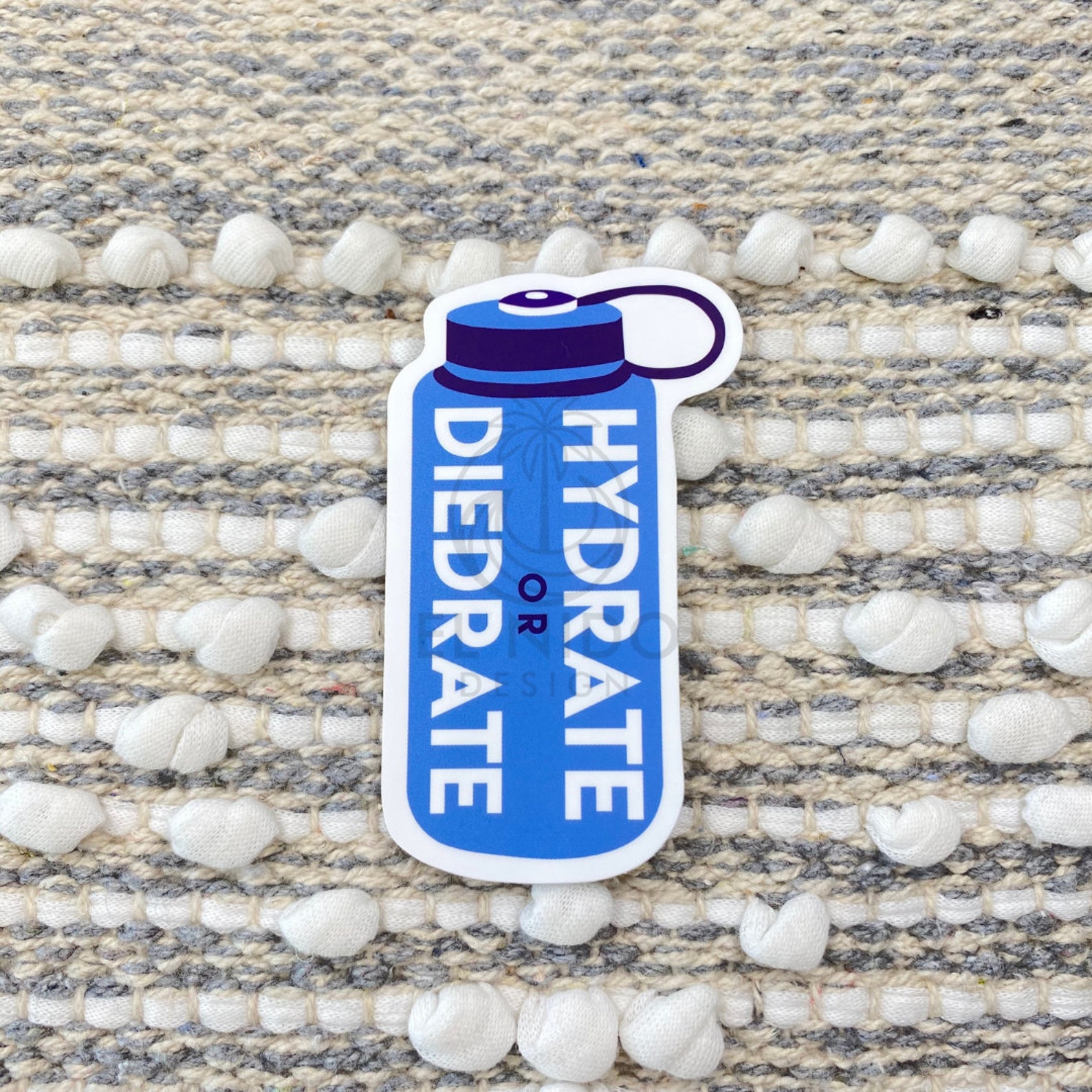 Blue Hydrate or Diedrate Vinyl Sticker Best Friend Gift - Etsy