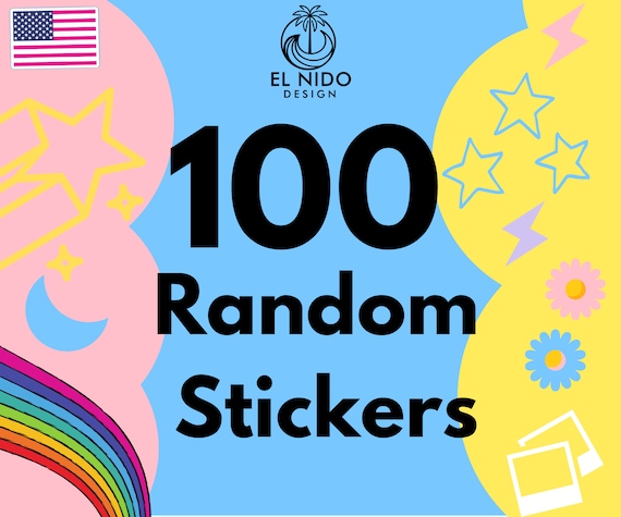 100 Random Stickers Pack From Our Store Cute Stickers Vsco | Etsy