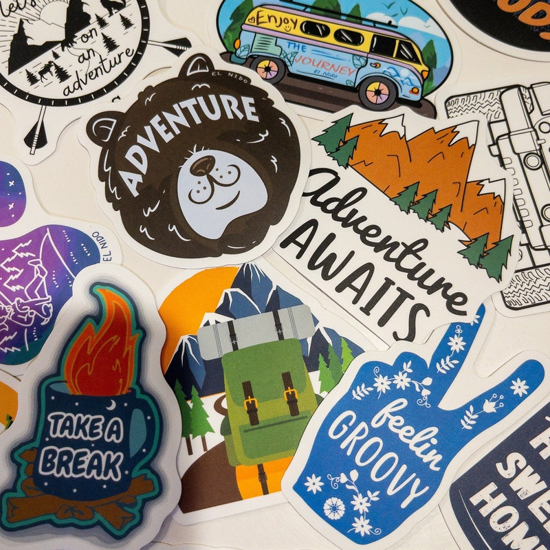 Outdoor Stickers - Etsy