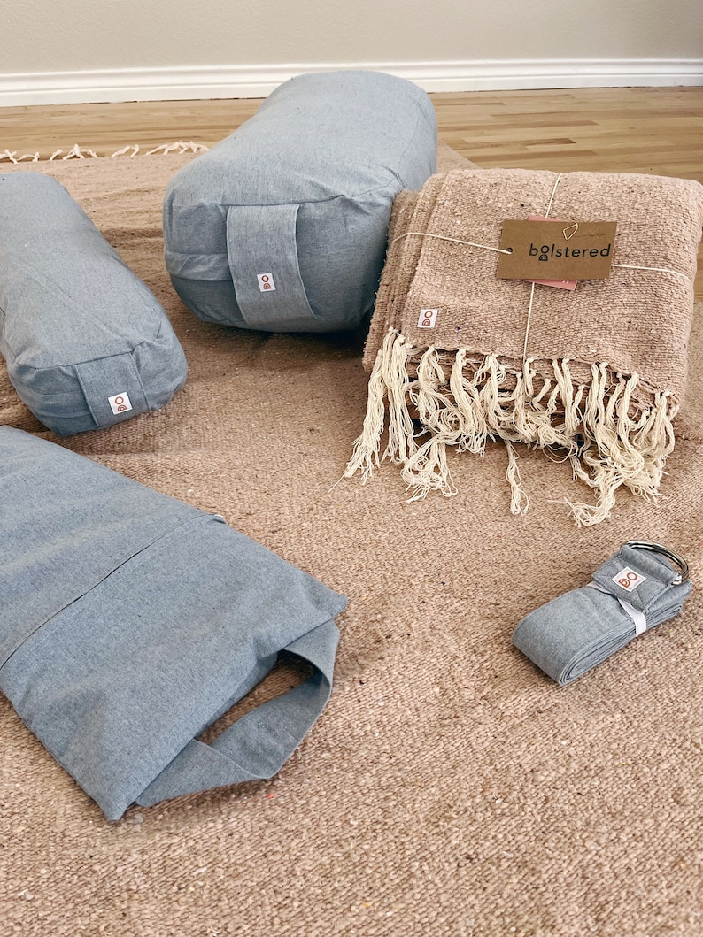 Inner Sanctuary Bundle (square Bolster + Narrow Bolster + Blanket ...
