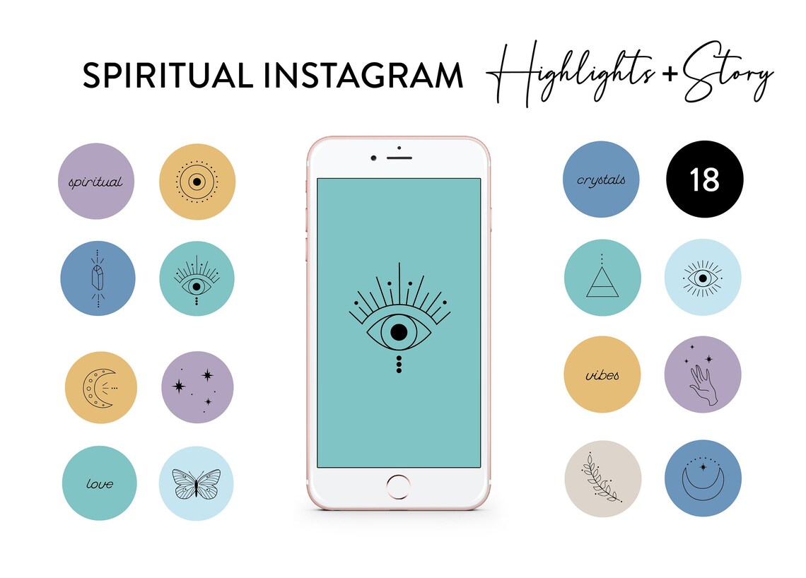 Spiritual Instagram Story Highlight Cover Icons - Spiritual Icons ...