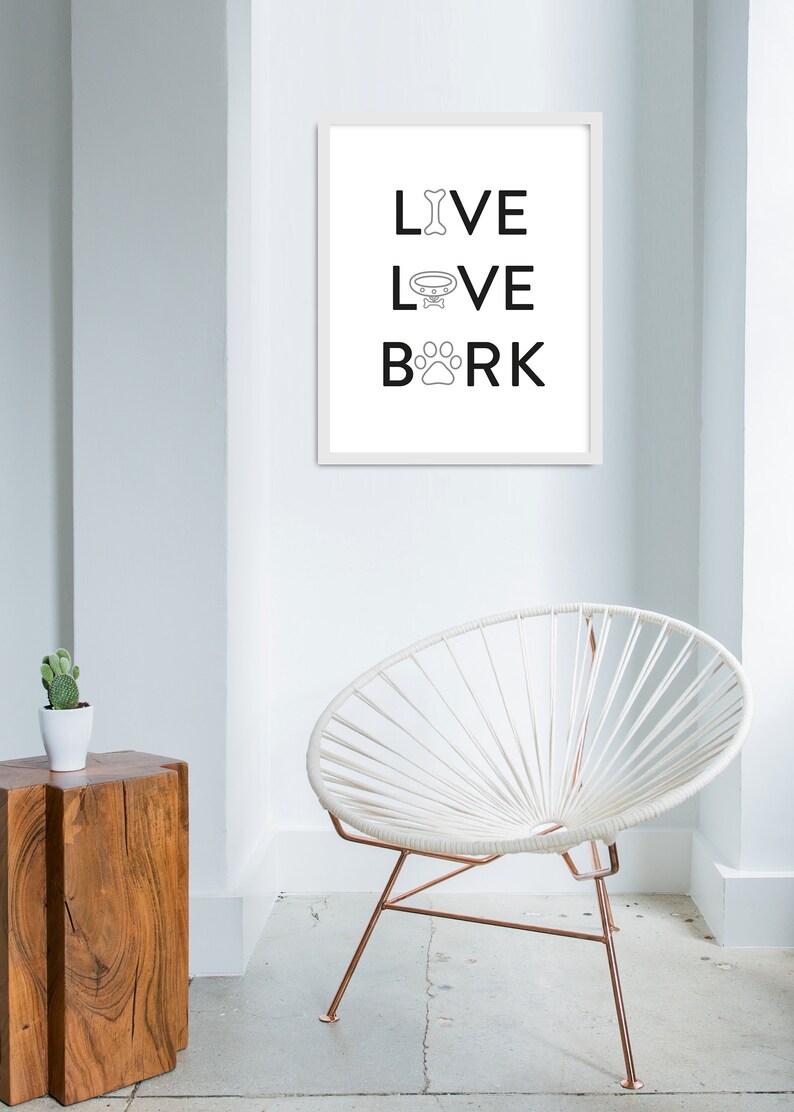 Wall Decor Dog - Printable Art Dog Quote Poster - Dog Quote - Dog Art ...