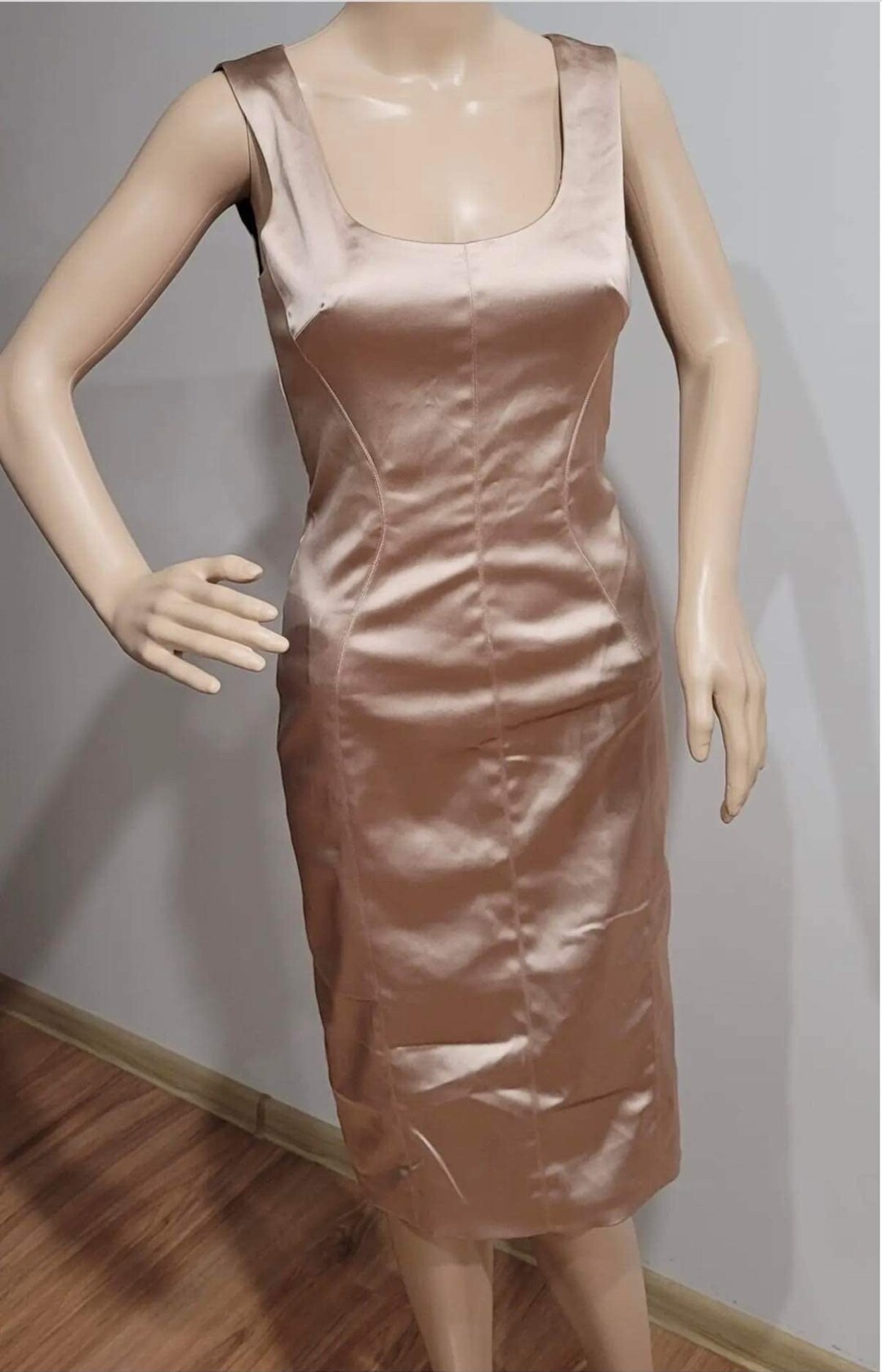 Vintage D&G Blush Rose Midi Dress: Italian Size 40 - Etsy