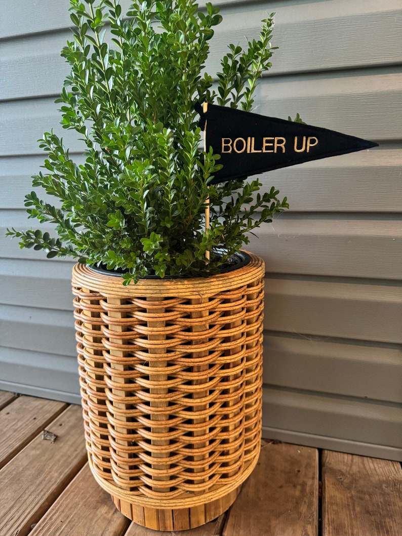 PLANT FLAGS, IU, Indiana, Purdue, Boiler Up, Plant Flag, High Quality ...