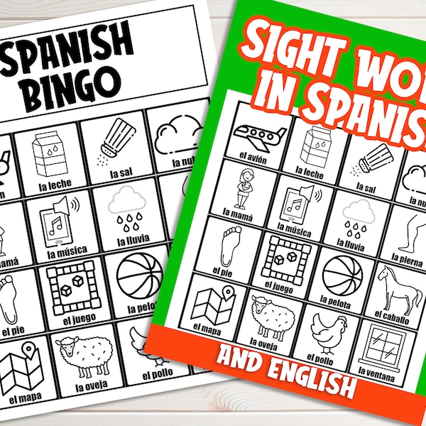 Spanish Words - Etsy