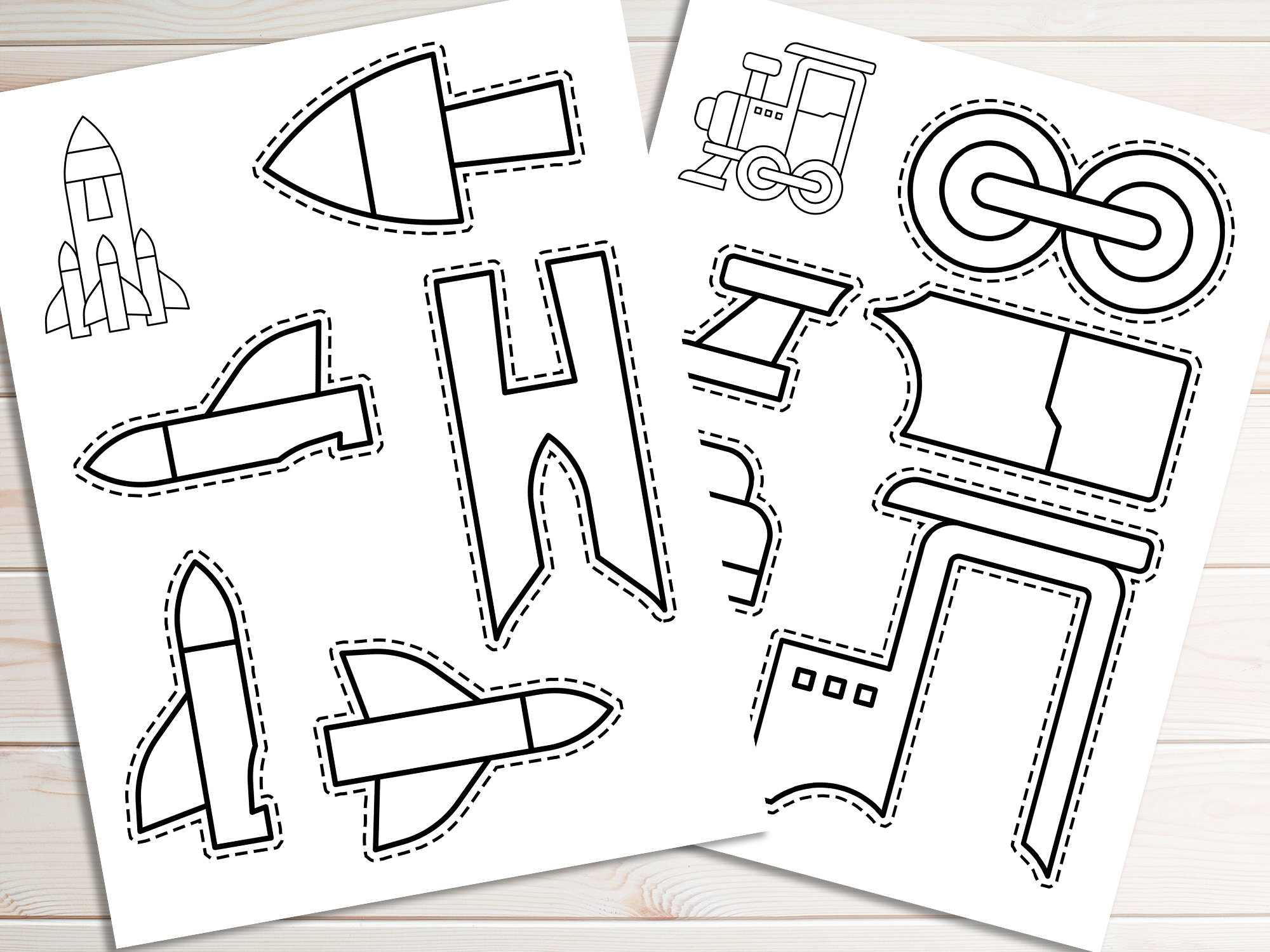 Scissor Cutting Printable Activity Cut and Paste Worksheets ...
