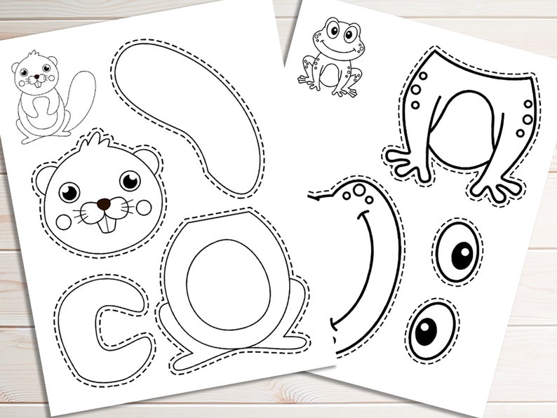 Scissor Cutting Printable Activity Cut and Paste Worksheets With ...
