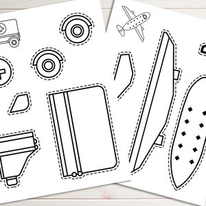 Scissor Cutting Printable Activity Cut and Paste Worksheets ...