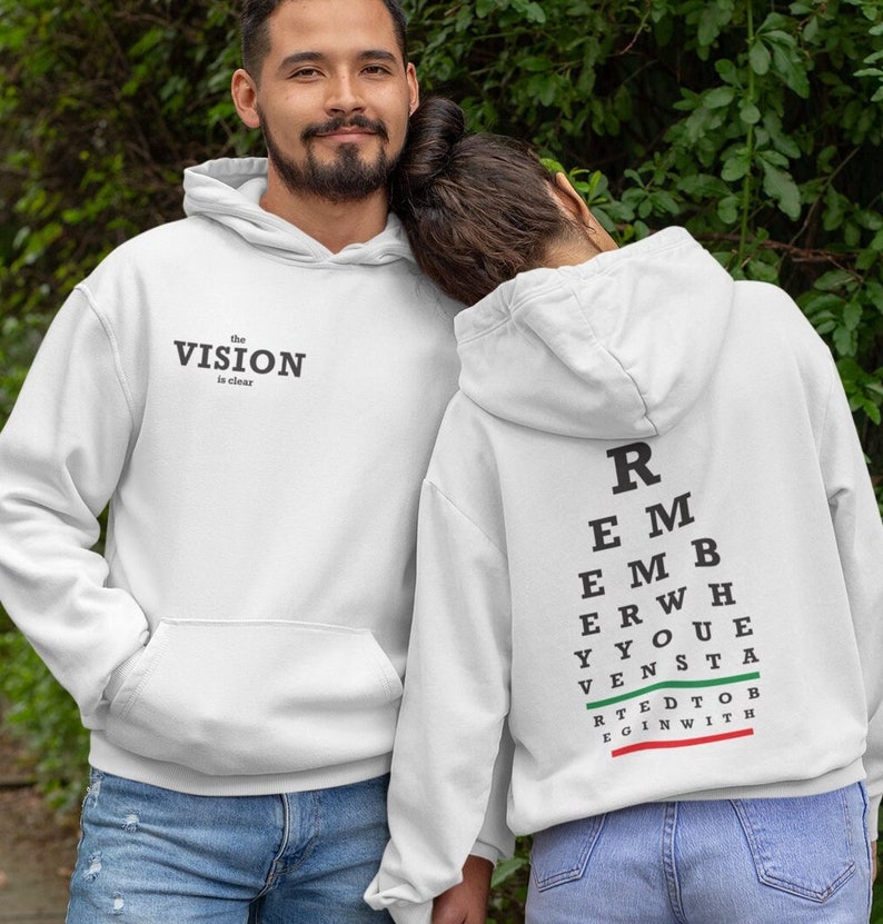 Vision is Clear Remember WHY YOU STARTED Hoodie | Gym | Lifting ...