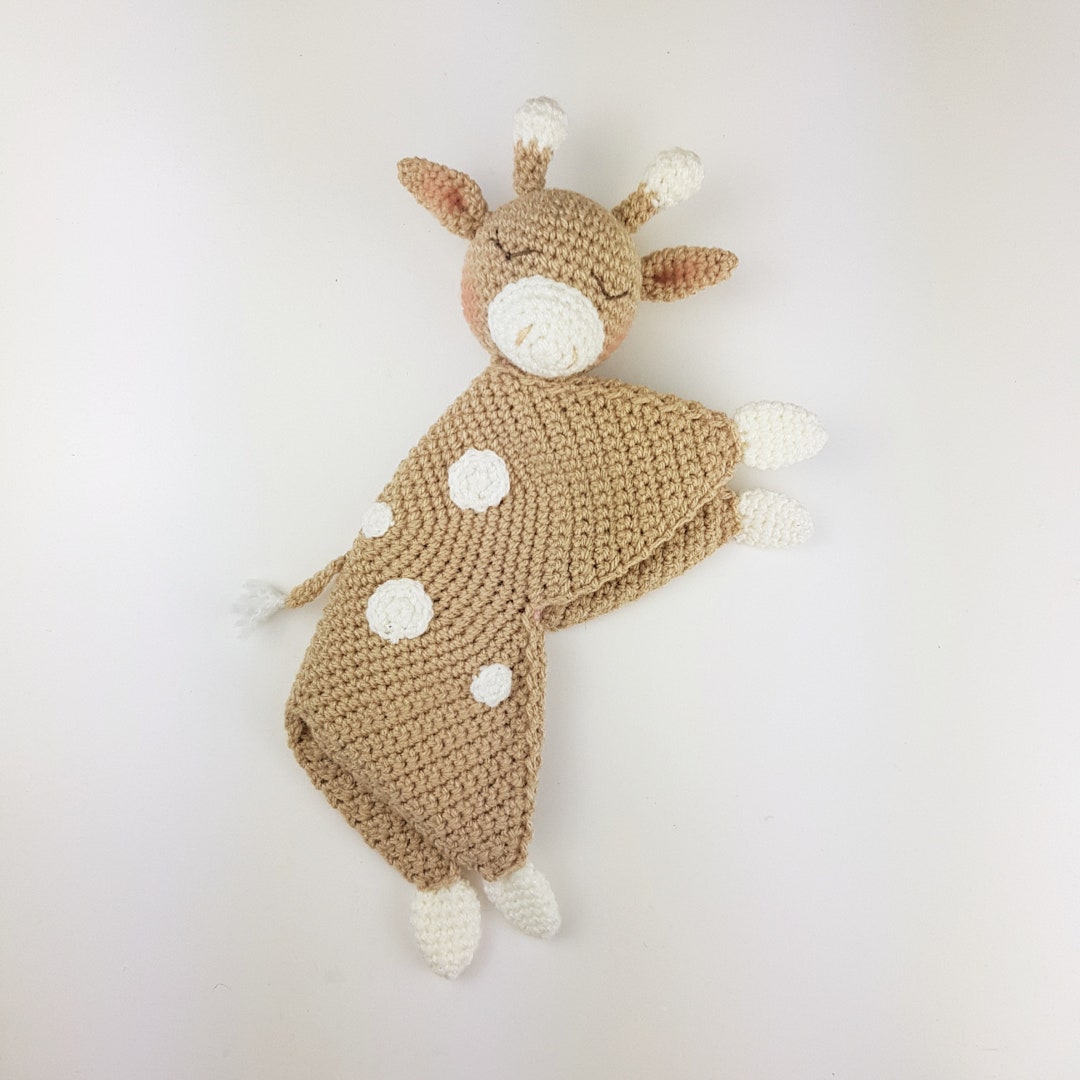 PDF. Pattern Only. Crochet Giraffe Comforter. Cute Snoozing Jungle ...