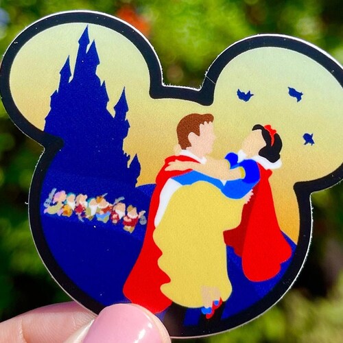 Disney Princess Snow White Sticker // Disney Princess Sticker | Etsy
