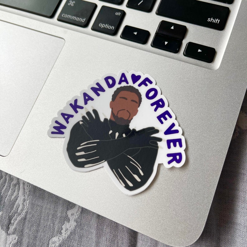 Black Panther Sticker // Wakanda Stickers // Marvel Stickers - Etsy