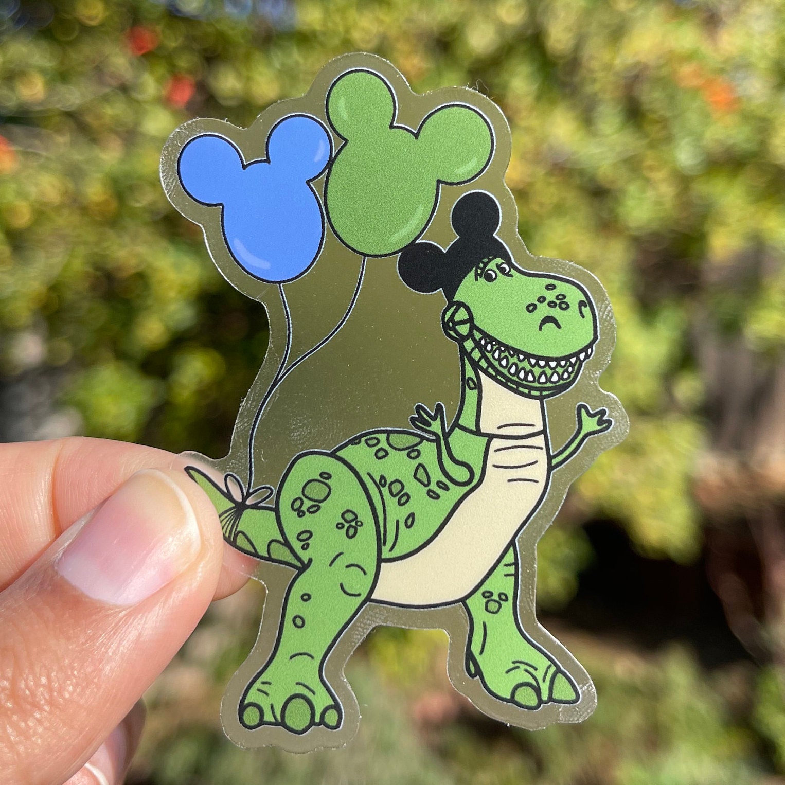 Disney Pixar Rex Sticker // Toy Story Sticker // Pixar Sticker | Etsy