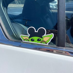 Baby Yoda Grogu Bumper Sticker // Baby Yoda Bumper Sticker // Grogu ...
