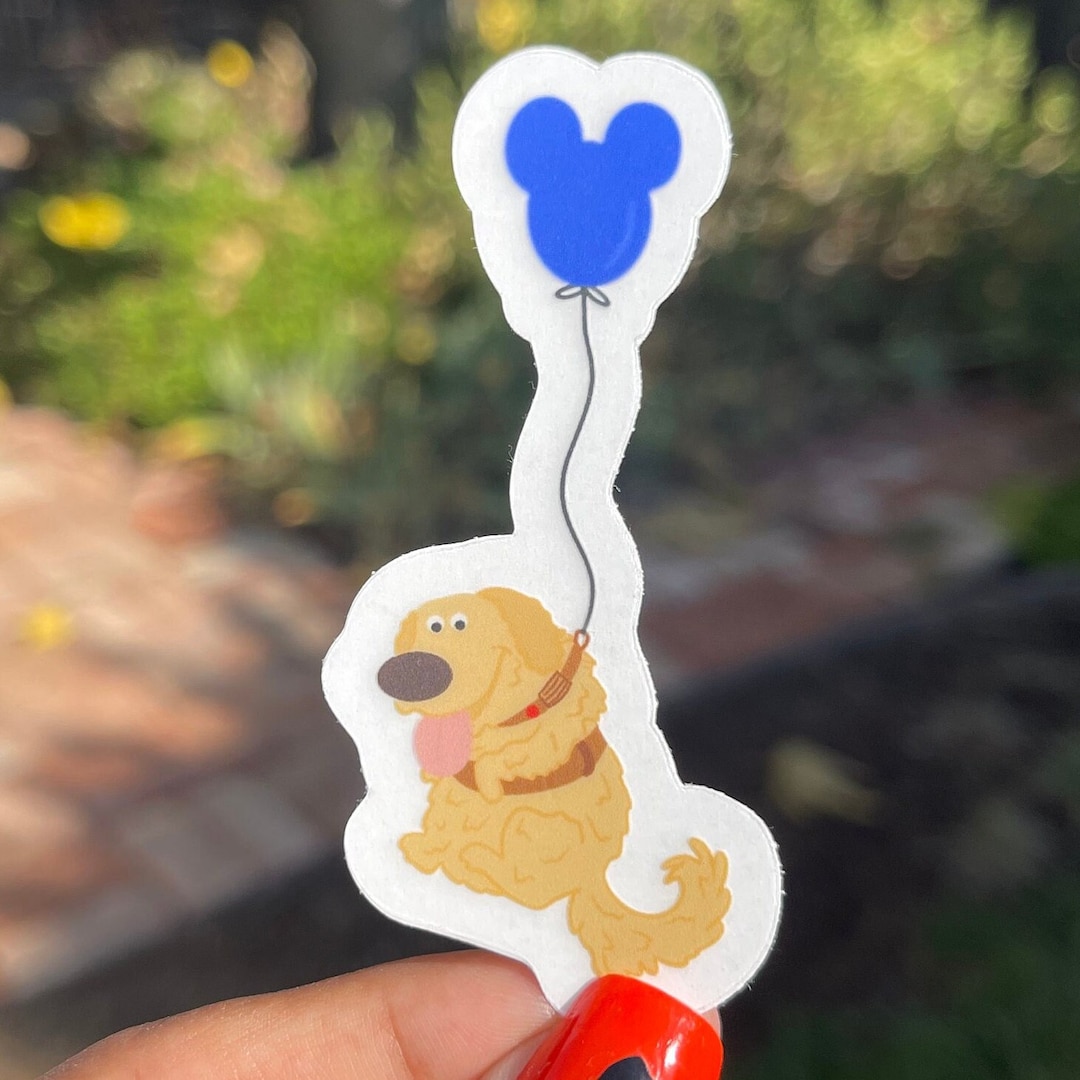 Disney Pixar Dug Sticker // Disney Pixar up Sticker // Disney Pixar Dug ...