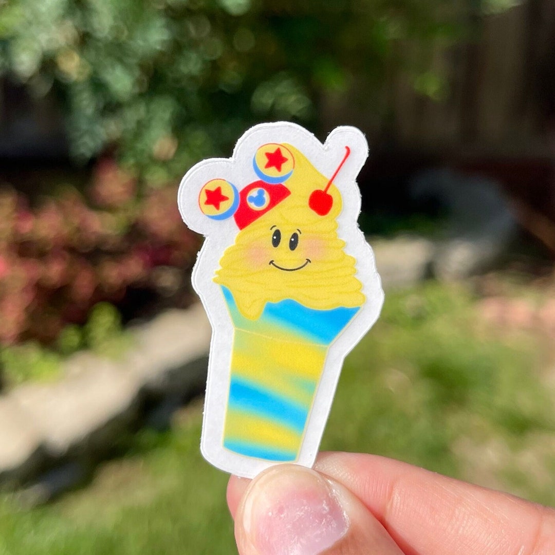 Disney Pixar Parfait Sticker // Pixar Parfait Sticker // Disney Food ...