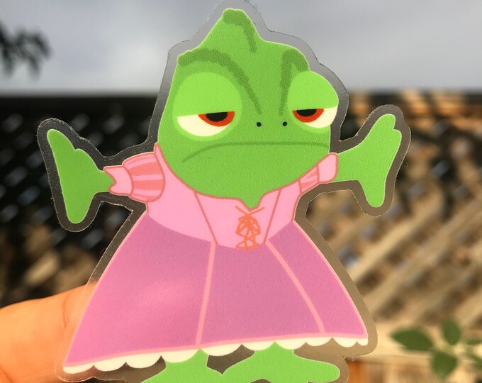 Pascal Sticker // Tangled Sticker // Rapunzel Sticker // - Etsy