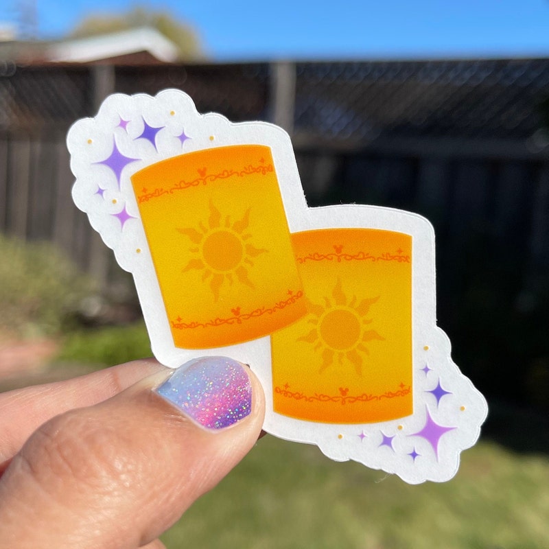 Tangled Stickers - Etsy