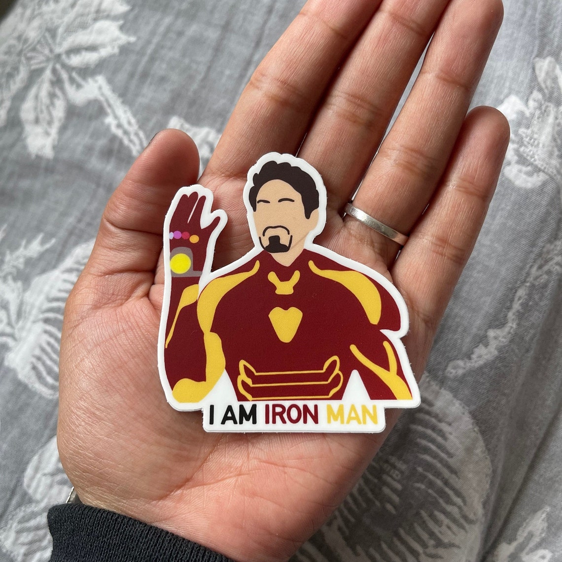 Iron Man Sticker // Tony Stark // Marvel Stickers // Avengers | Etsy