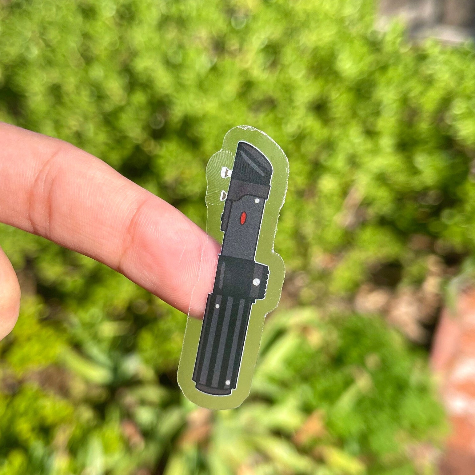 Disney Star Wars Darth Vader Lightsaber Sticker// Disney Star - Etsy