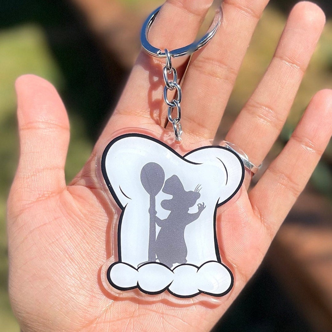 Disney Pixar Ratatouille Double Sided Hard Acrylic Keychain ...