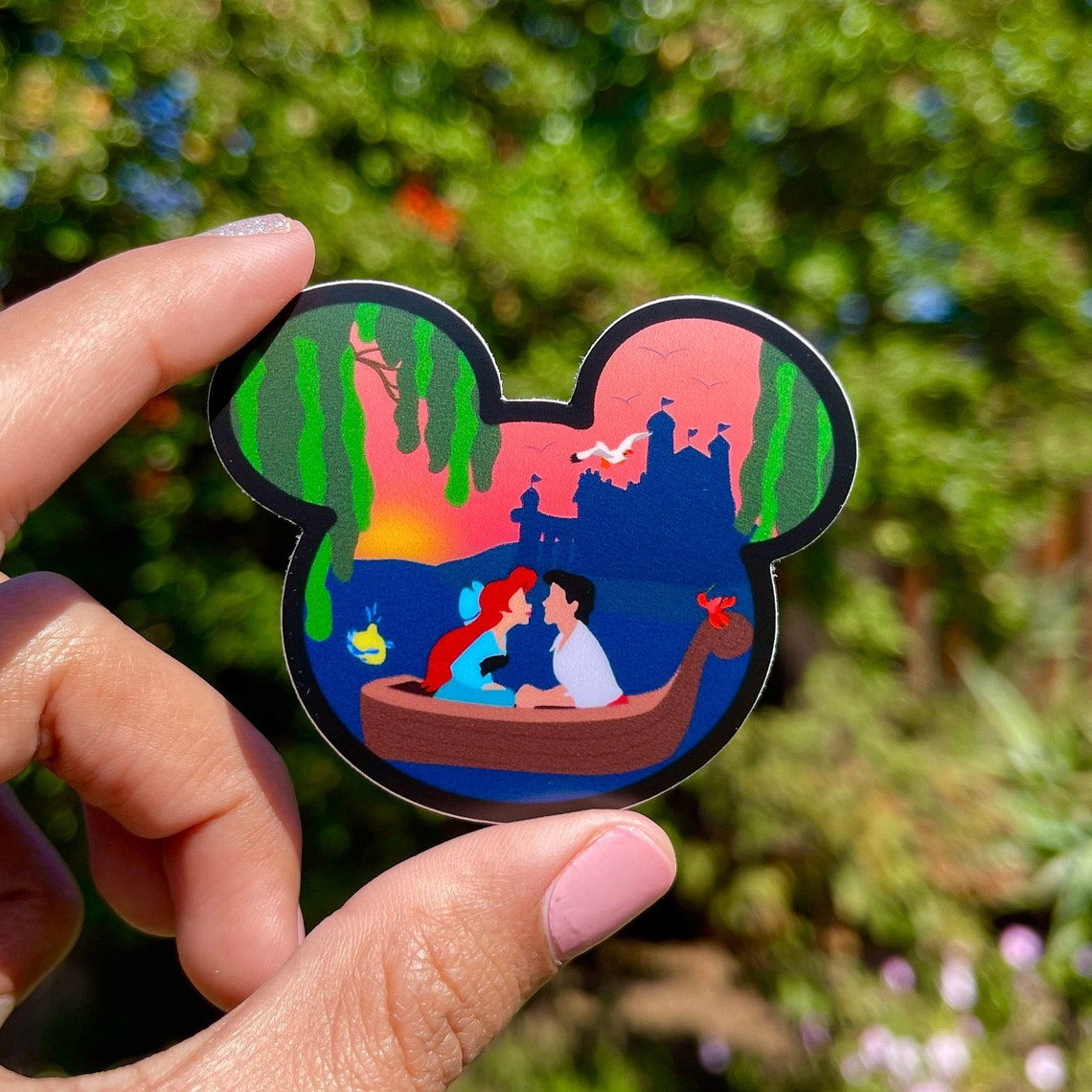Disney Princess Ariel Sticker // Disney Princess Sticker // - Etsy