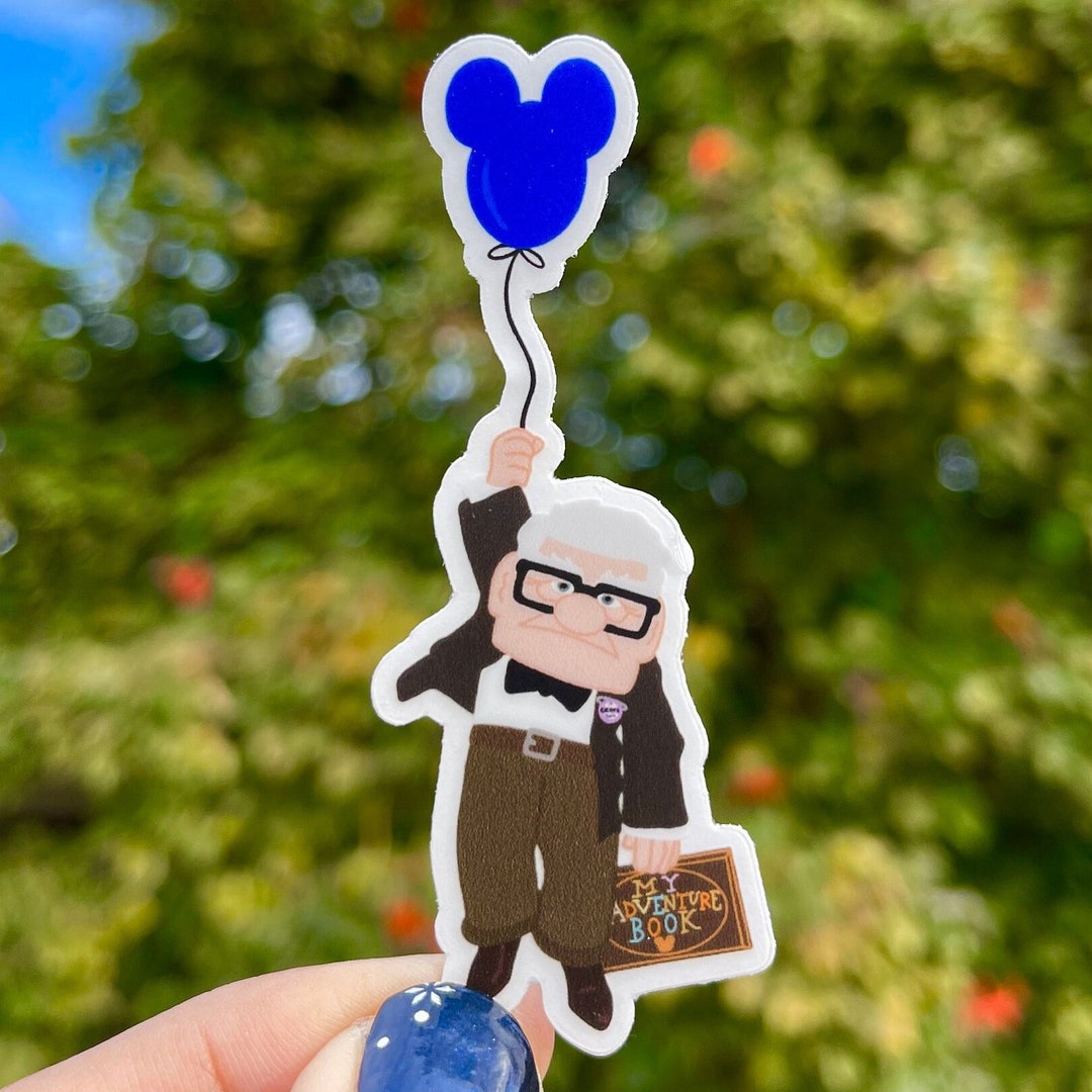 Disney Pixar Carl Sticker // Carl up Sticker // Pixar Sticker // Disney ...