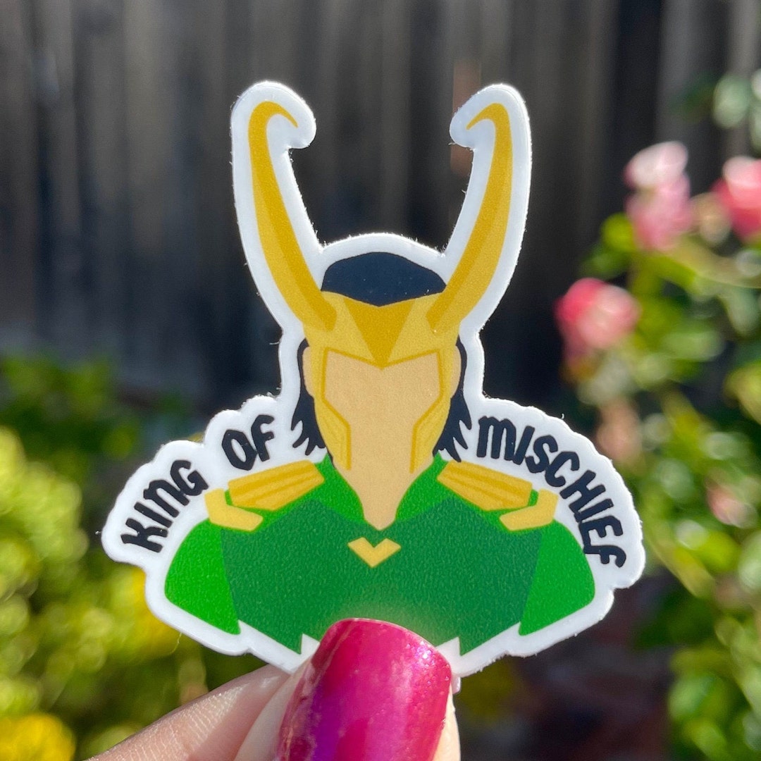 Disney Marvel Loki Sticker // Loki Sticker // Thor Sticker // Marvel ...