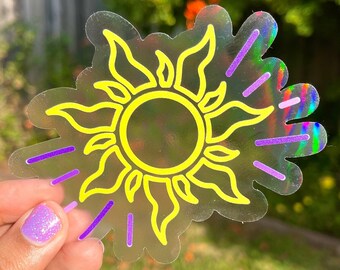 Sun Rapunzel Sticker - Etsy