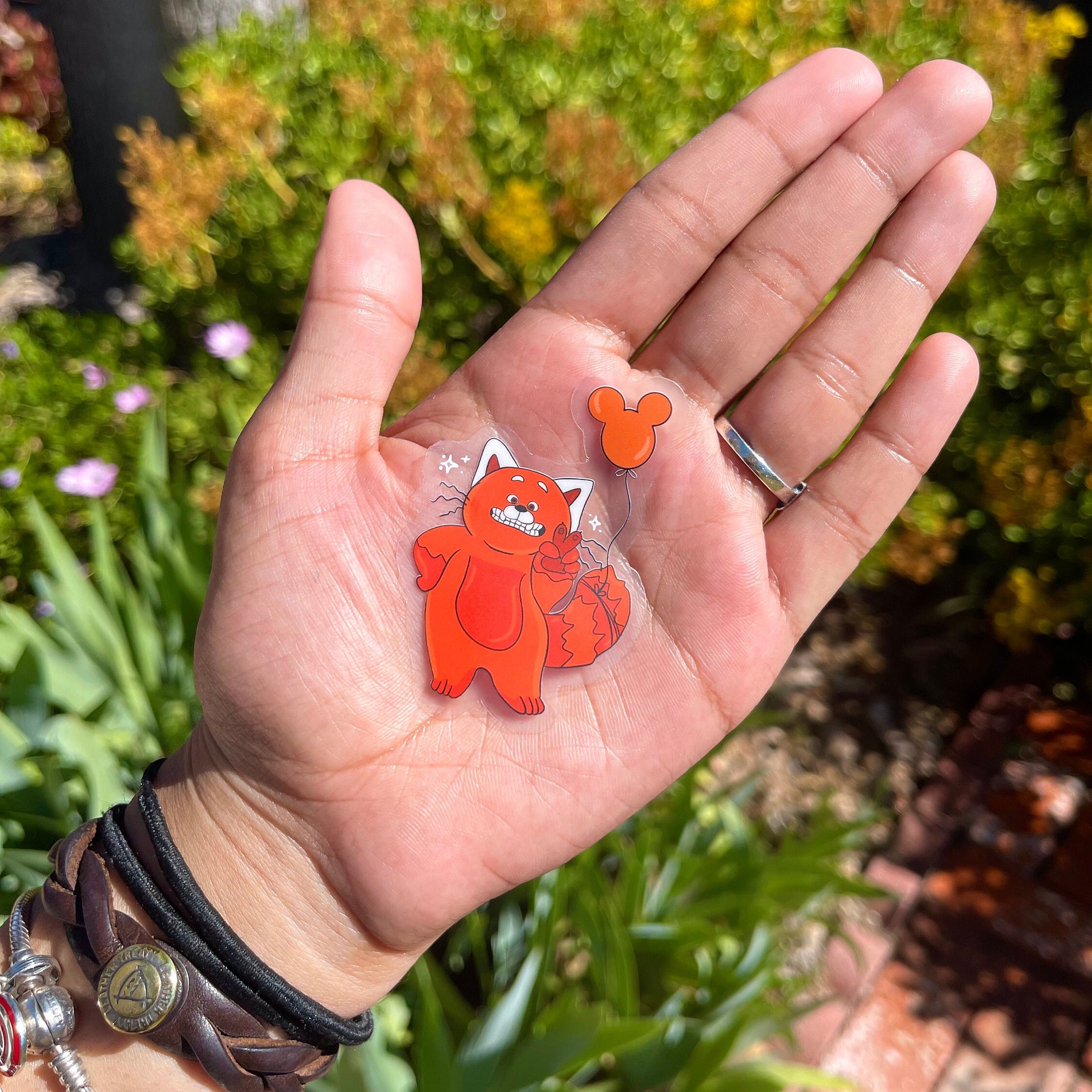 Disney Pixar Mei Mei Turning Red Balloon Sticker// Pixar - Etsy