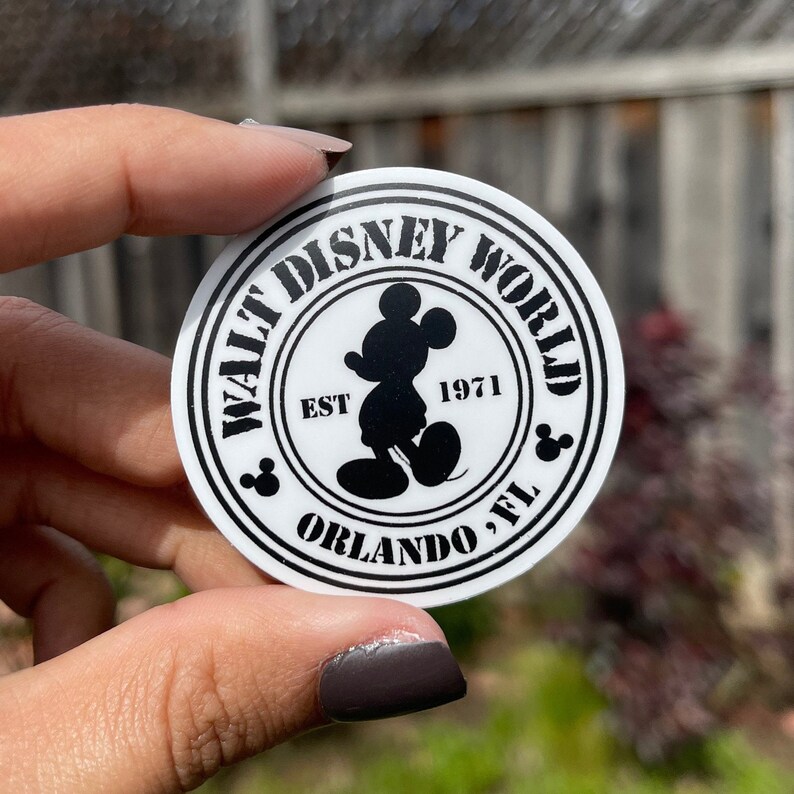 Disney Sticker // Disney World Sticker // Disneyland Sticker | Etsy