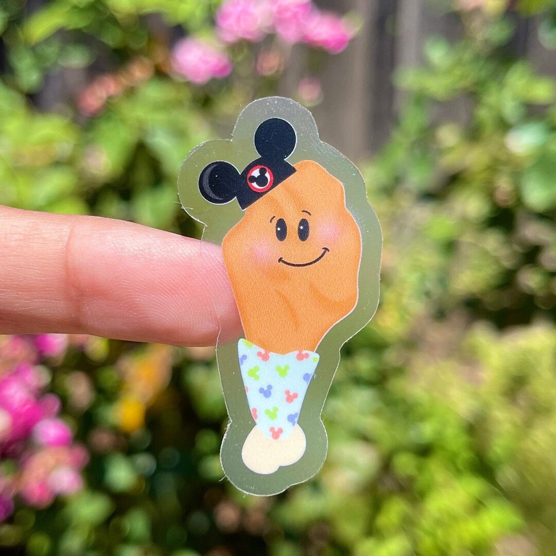 Disney Turkey Leg Sticker // Turkey Leg Sticker // Disney Food - Etsy