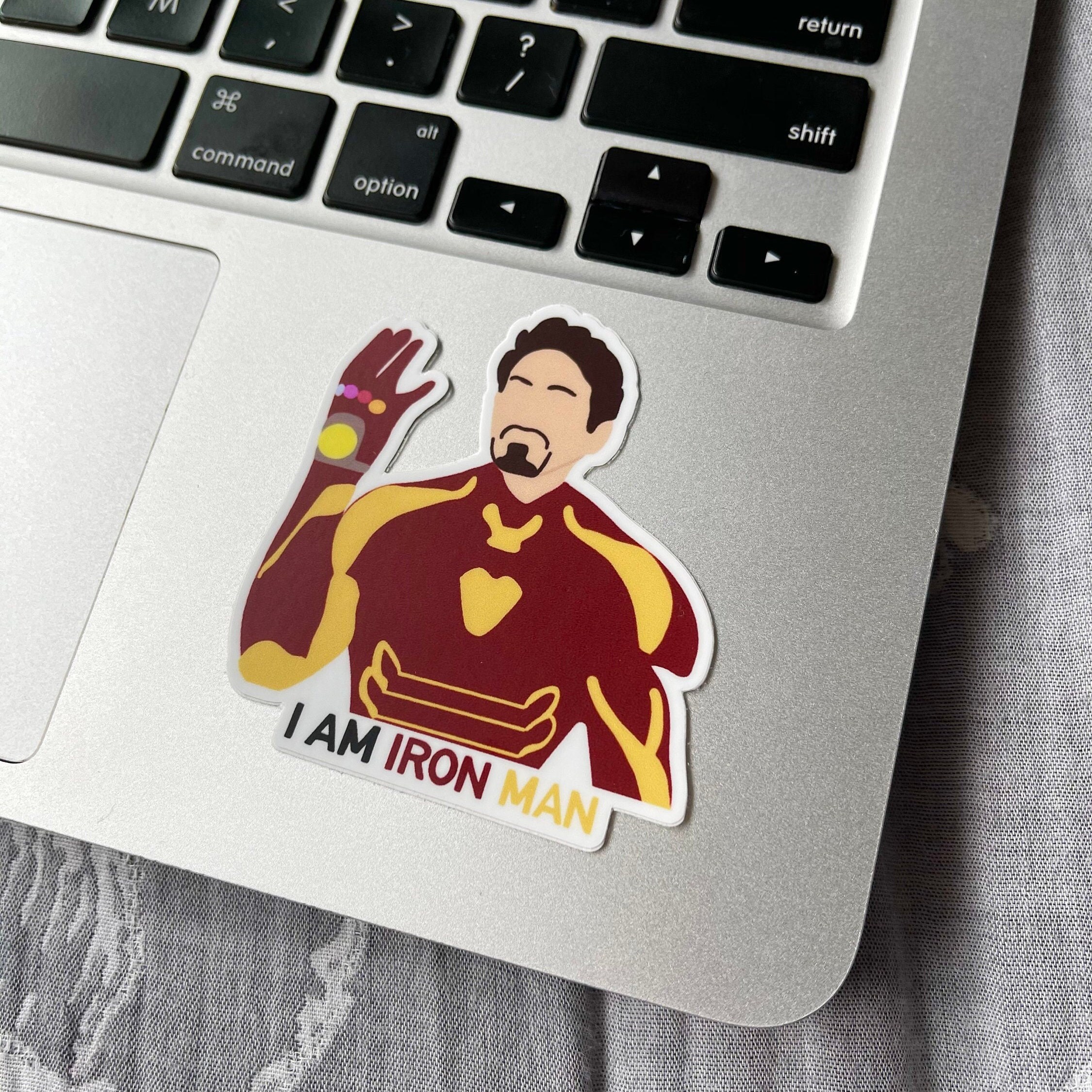 Iron Man Computer Stickers