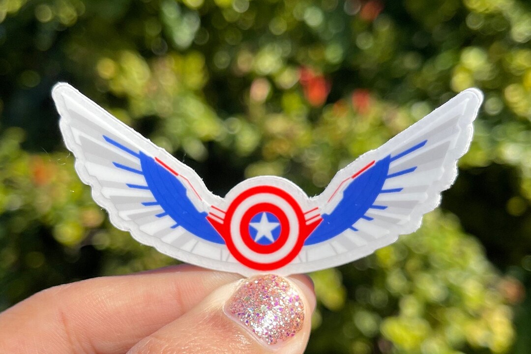 Disney Marvel Captain America Falcon Sticker// Captain America//falcon ...