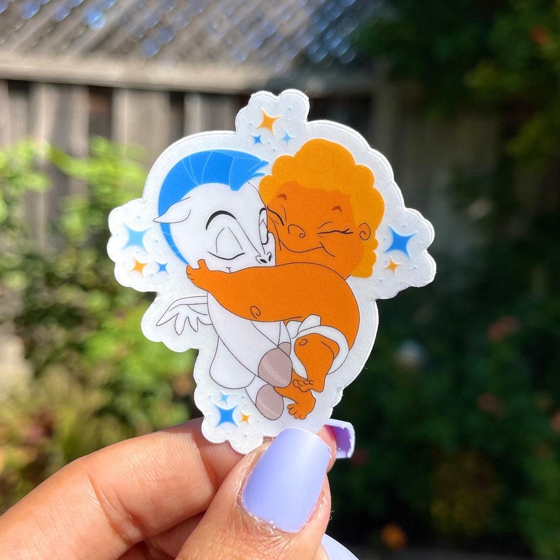 Disney Hercules Sticker // Disney Baby Pegasus and Hercules// | Etsy