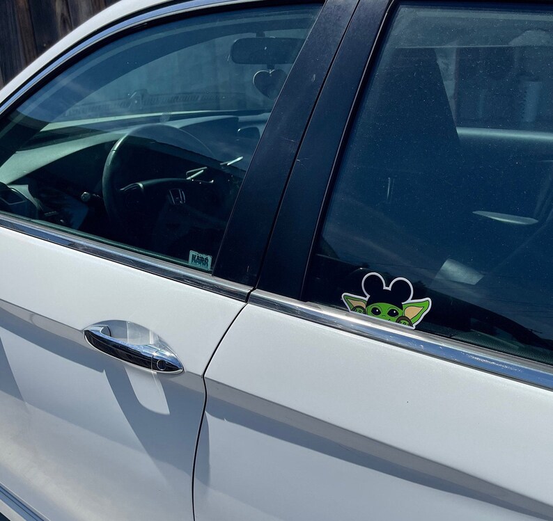 Baby Yoda Grogu Bumper Sticker // Baby Yoda Bumper Sticker // | Etsy