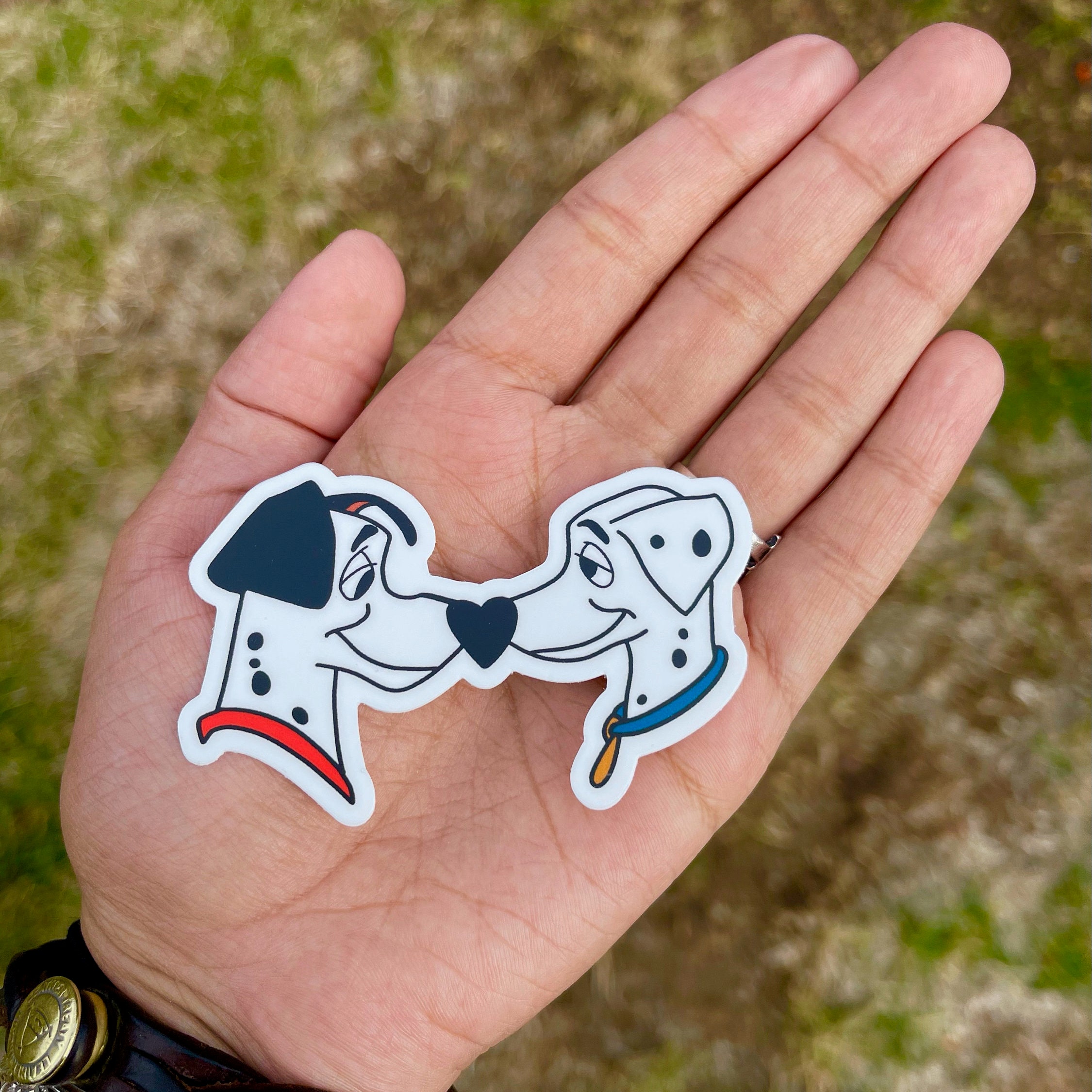 101 Dalmatians Sticker // Pongo and Perdita Sticker // Disney | Etsy