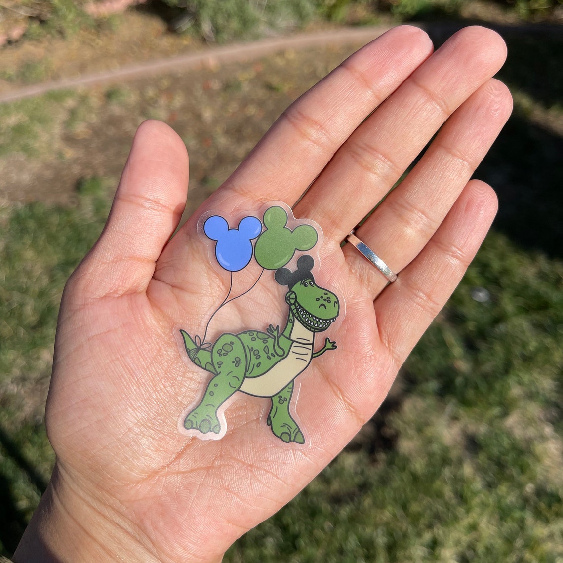 Disney Pixar Rex Sticker // Toy Story Sticker // Pixar Sticker | Etsy